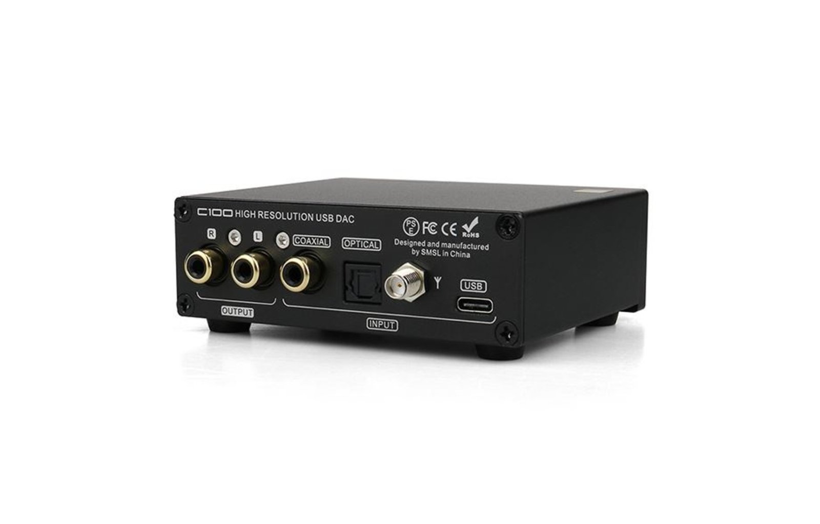 SMSL C100 DAC AK4493S XMOS | Bluetooth | MQA - AudioStatus