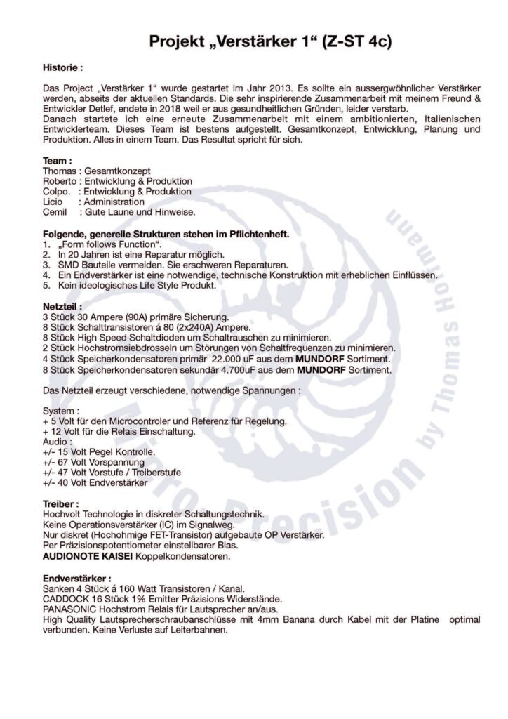 Micro Precision Z Studio 4C 4 Channel Amplifier - AudioStatus
