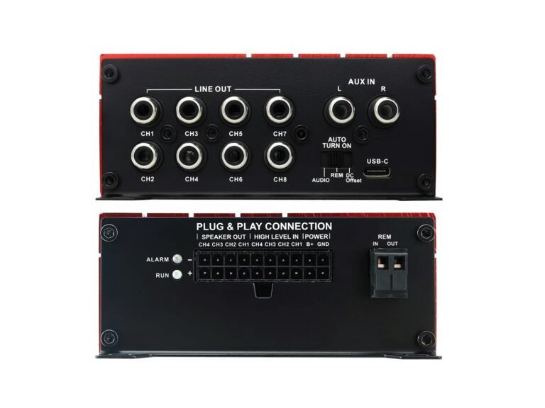 Soundmagus MP8 MAX Digital Integrated Sound Processor Amplifier ...